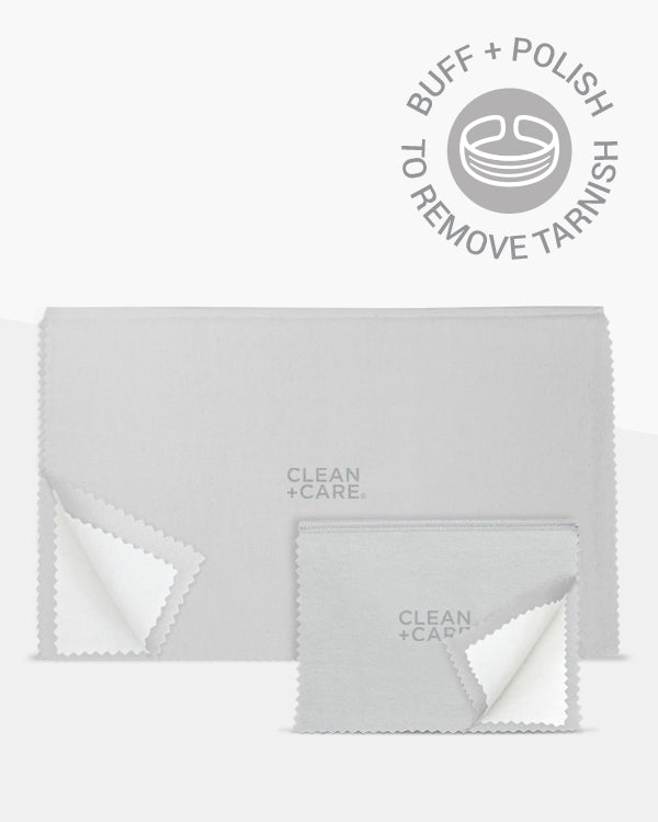 Jewelry + Watch Polishing Cloth | Removes Tarnish – Clean + Care®