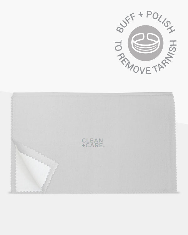 Jewelry + Watch Polishing Cloth | Removes Tarnish – CLEAN+CARE®