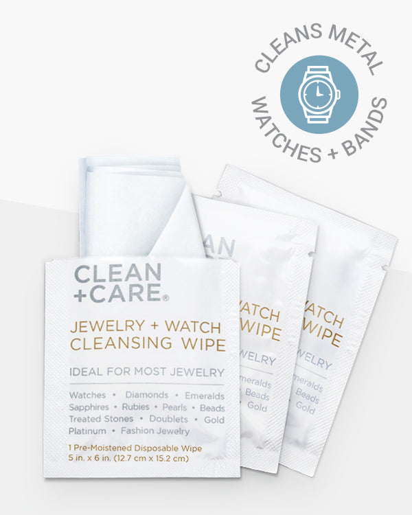 Jewelry + Watch Cleansing Wipes | Perfect for Watches + Cuffs – CLEAN+CARE®